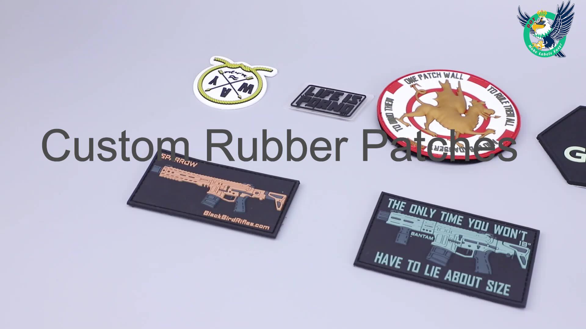 Stiker Karet Transparan Bening Logo Kustom Verifikasi Pabrik Oem Label ...