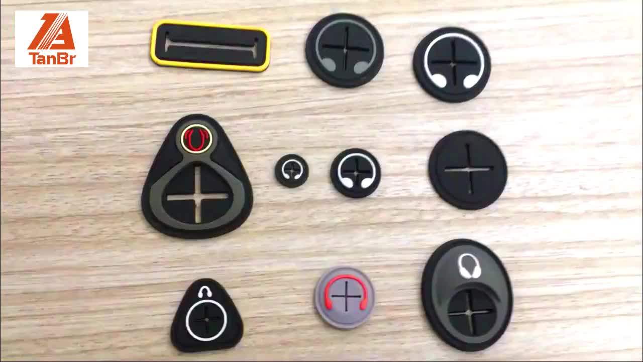 Custom Silicone Earphone Tip Rubber Headphone Jack Patch Hole Port Sew ...