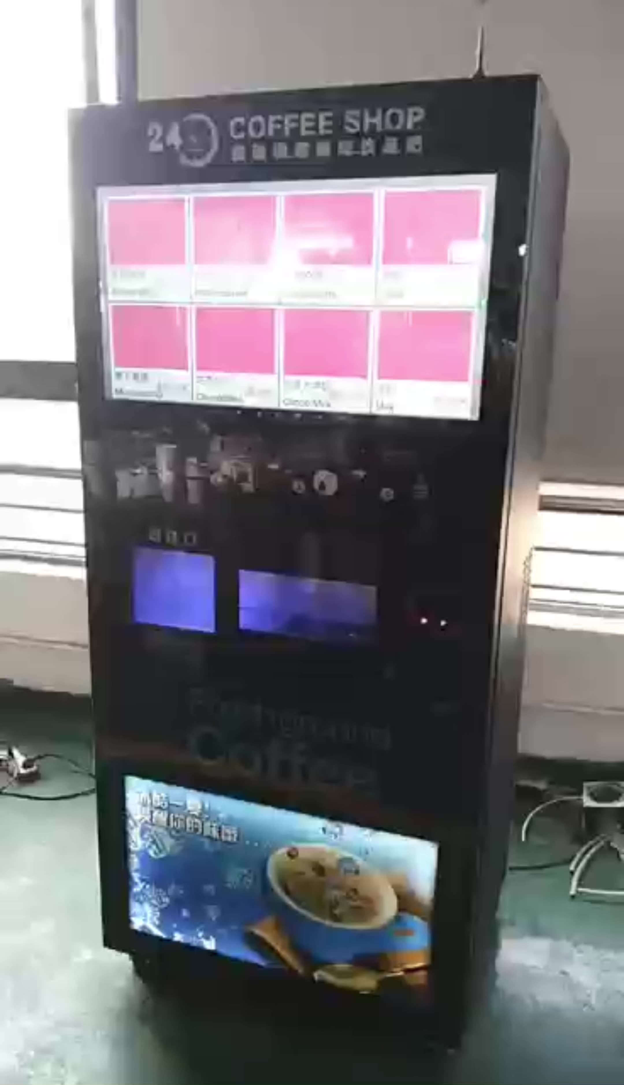 Sp-998c Touch Screen 19bar Freshly Ground Coffee Machine Commercial ...