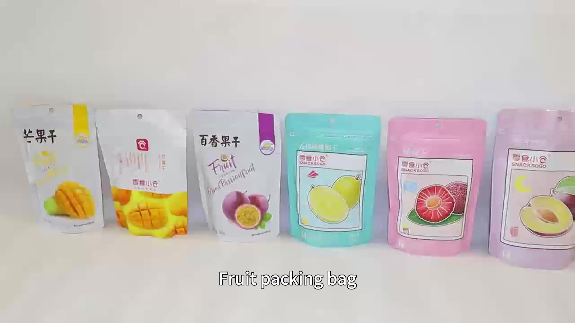 Durable Versatile Stand Up Zipper Top Lightproof Plastic Packaging Bag ...