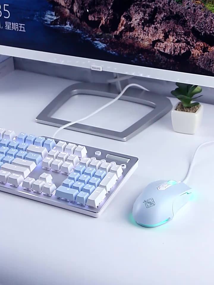 Ajazz Aj52 Rgb Wired Gaming Mouse Adjustable Dpi For Laptop Pc Computer ...