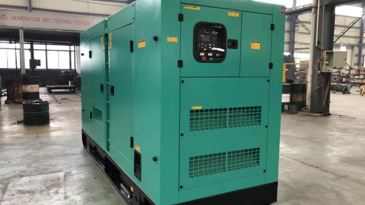 300kw 375kva Global Warranty Silent Enclosed Type Diesel Generator Set ...
