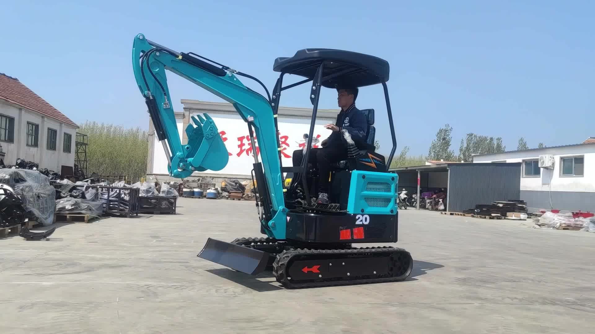 Free Shipping Epa/ce/euro5 Hydraulic 2ton Micro Excavators-for-sale ...
