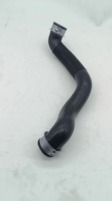 Car Parting Engine Coolant Hoses Pipes Connected With Condenser ...