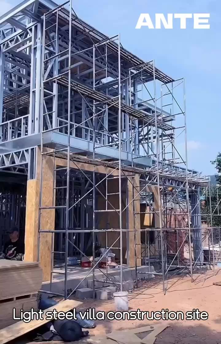 Ante Luxury Light Steel Structure Villas Made In China That Can Be ...