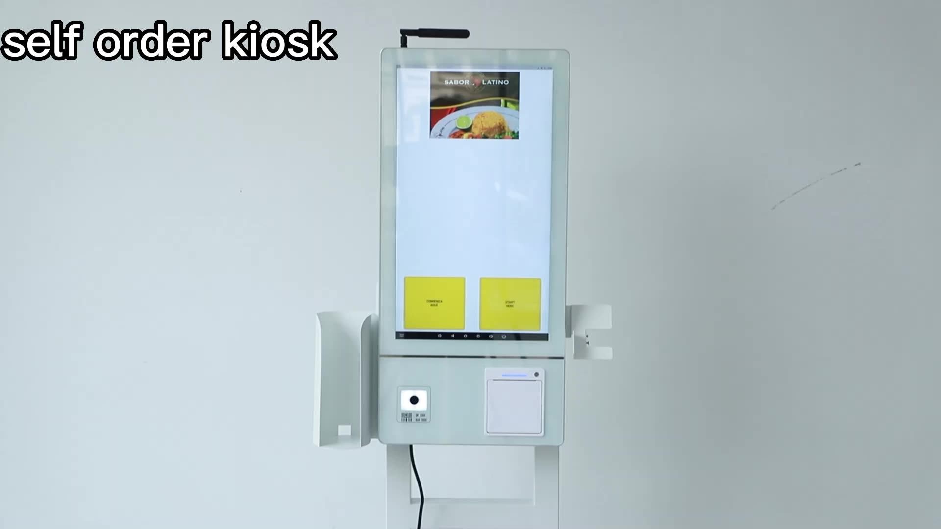 Sinmar Shop Supermarket Automatic Self Checkout Machine Rfid Qr Code ...