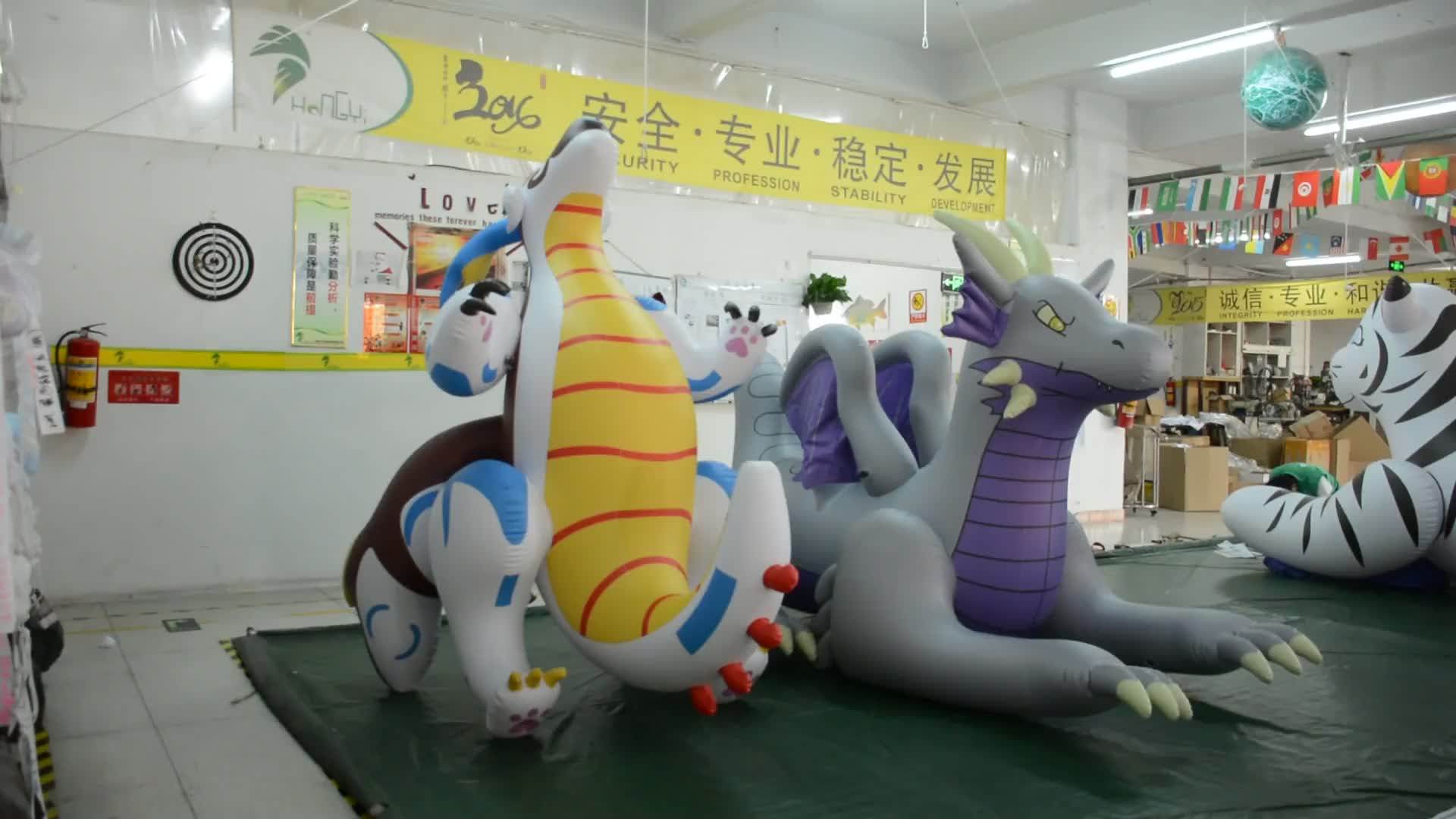 New Design Inflatable Mascot Model Beautiful Animal Toys Inflatable ...