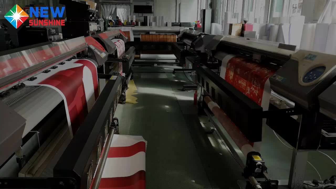 Custom Logo Print Polyester Fabric Vertical Hanging Banner For Sport ...