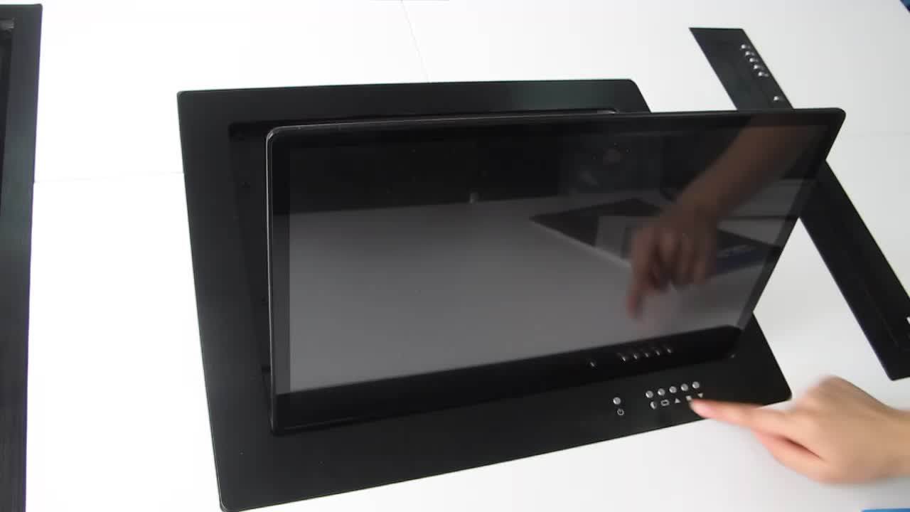 15.6'' Table Hidden Monitor Lift/flip Up Lcd Monitor Lift With ...