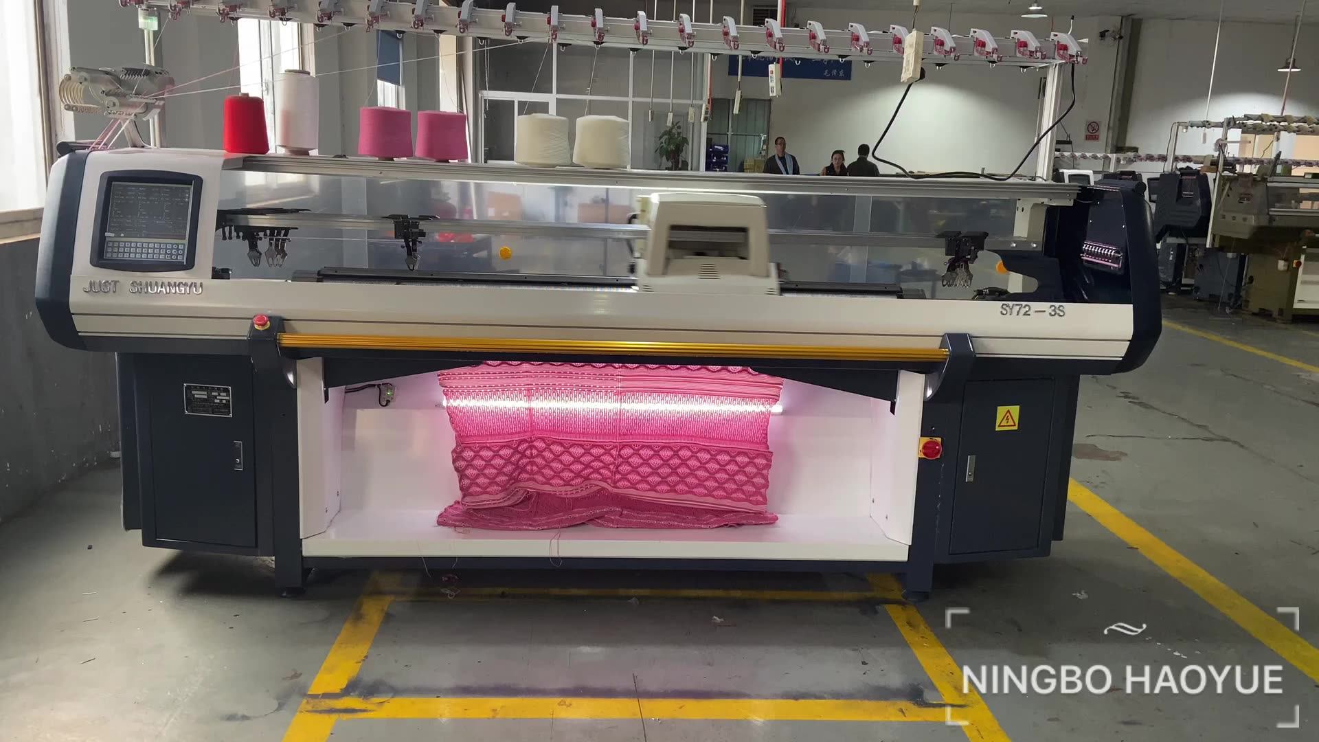 Three System Computerized Flat Knitting Machine For Sweater - Buy ...