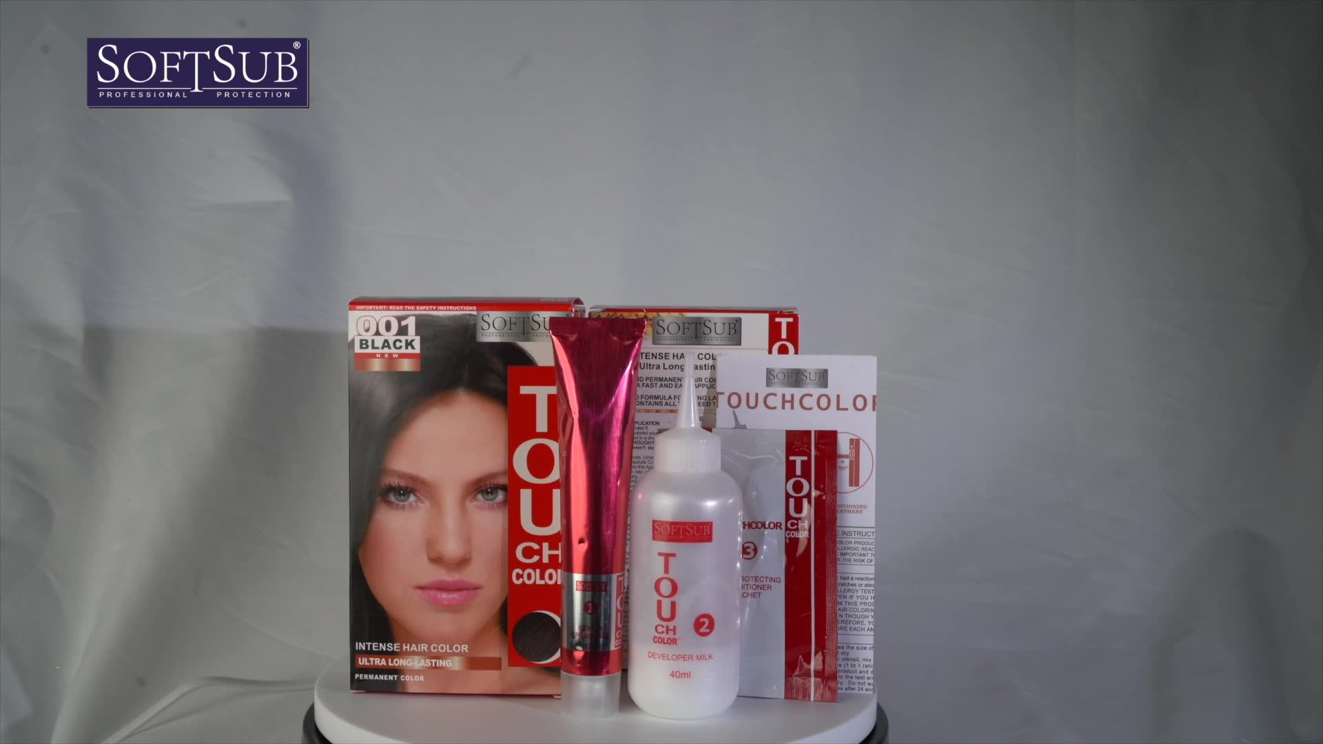 Softsub Newest Touch Color Professional Hair Dye Color Design Hair ...