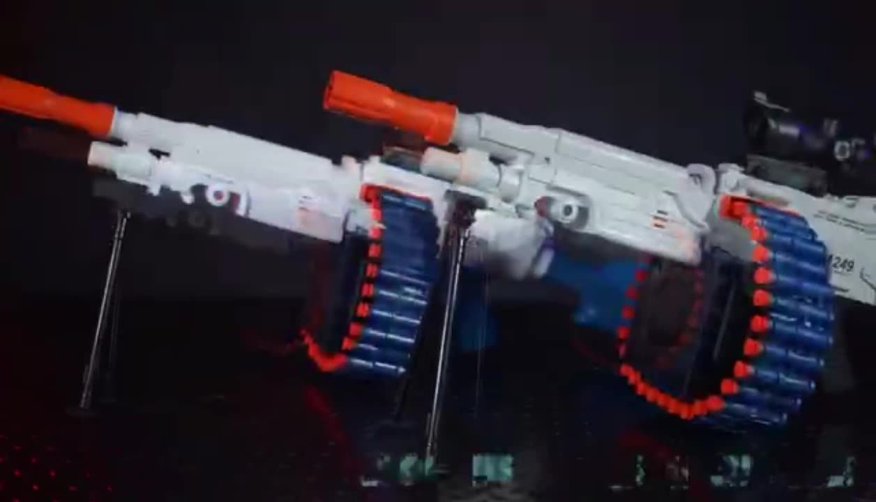 China Safe Shooting Electric Air Soft Toy Gun M249 Rifle Toy Gun Shell ...