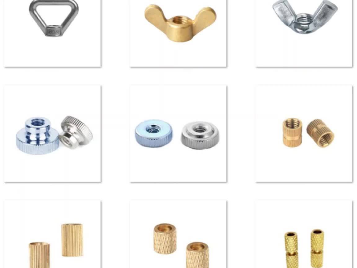 Stainless Steel Copper Pem Copper Insert Knurled Nut Iba Ibb Ibc Iblc ...