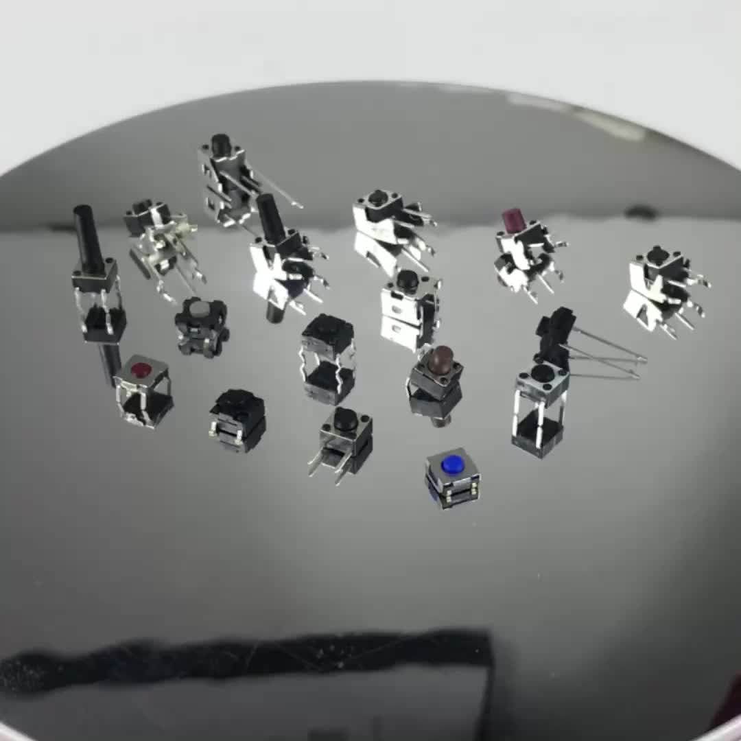 Small Momentary Smd Illuminated Tact Switches Pcb Led Tactile Switch ...