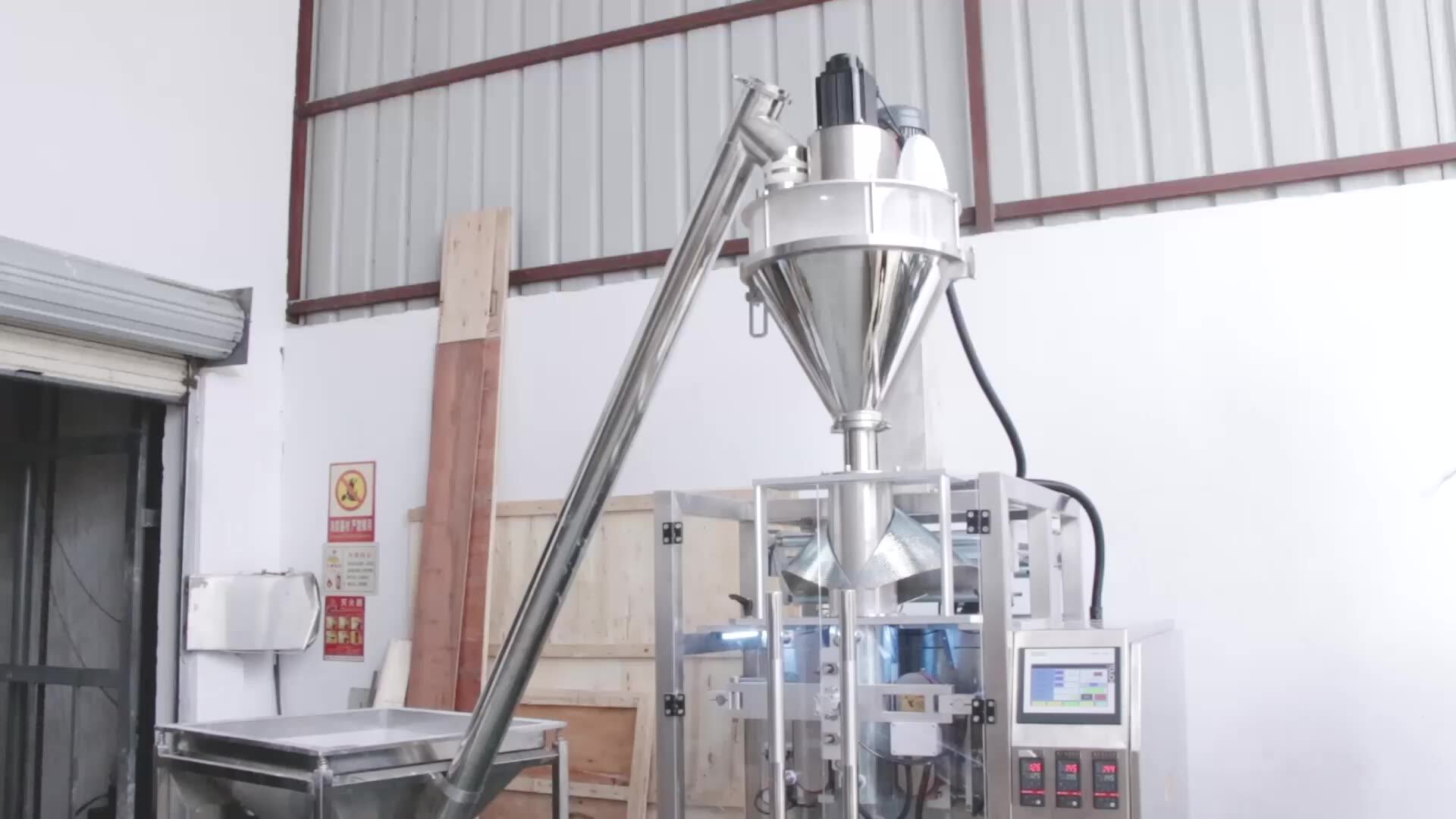 Milk Packaging Vffs Chilli Washing Salt Filling Bag For Powder Spicy ...