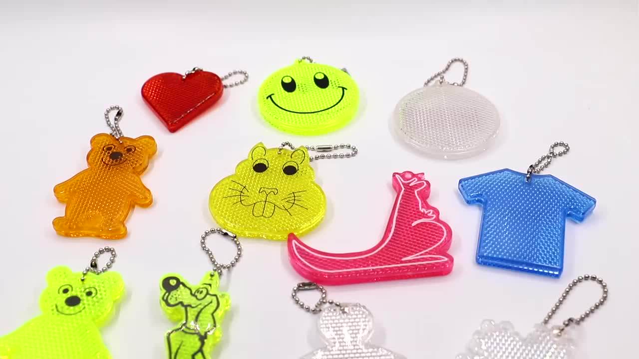 Snowflake High Visibility Safety Reflective Keychain - Buy Reflective ...