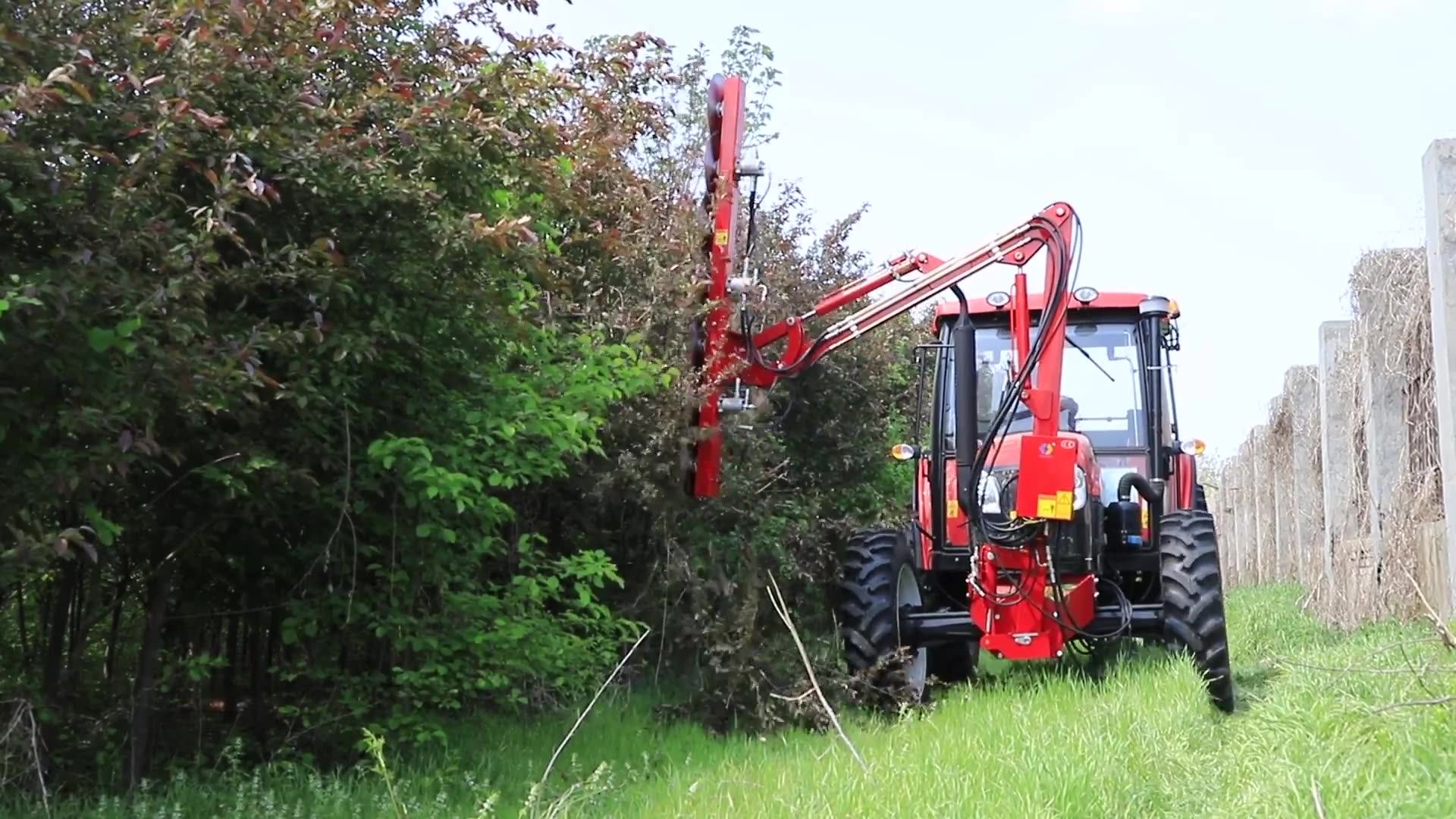 3-point Hitch Mounted Bush Cutter Tree Cutter Tractor With Hedge ...