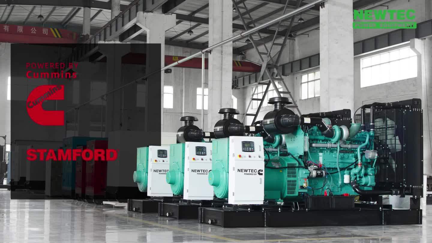 Diesel Generators 650 Kw Electric Engine Continuous Backup Power With ...