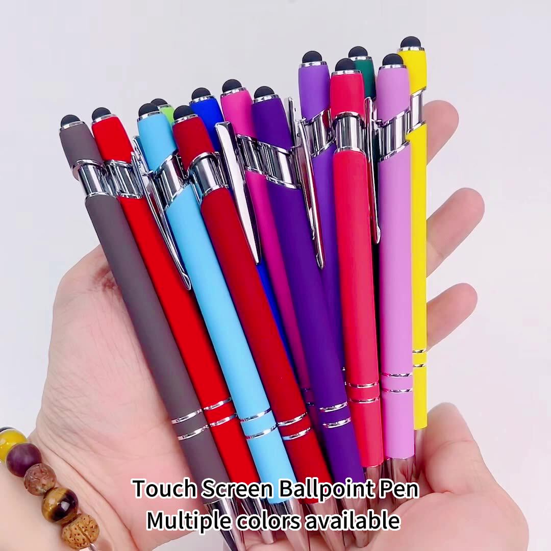 Personalized Screen Touch Ballpoint Pen For Phone Metal Point Ball Pen ...