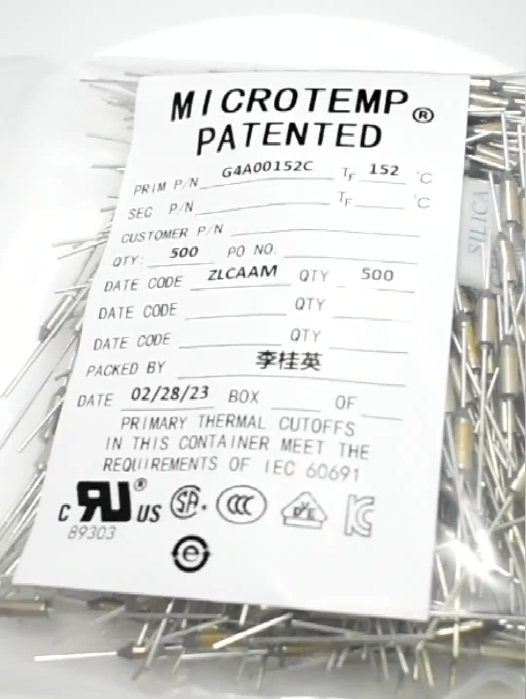 Emerson艾默生MICROTEMP®温度保险丝G4A00系列热熔断器72-240度℃-阿里巴巴