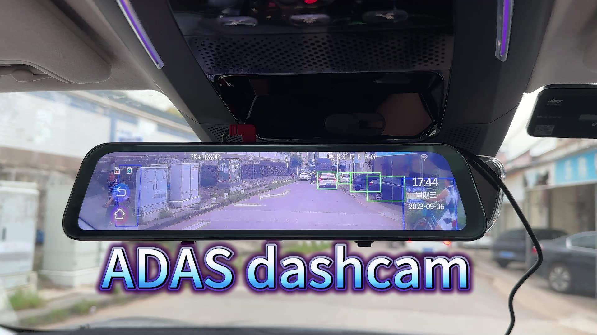 2k Touch Screen Dash Cam With Ultra Clear Front And Rear Dual Camera ...