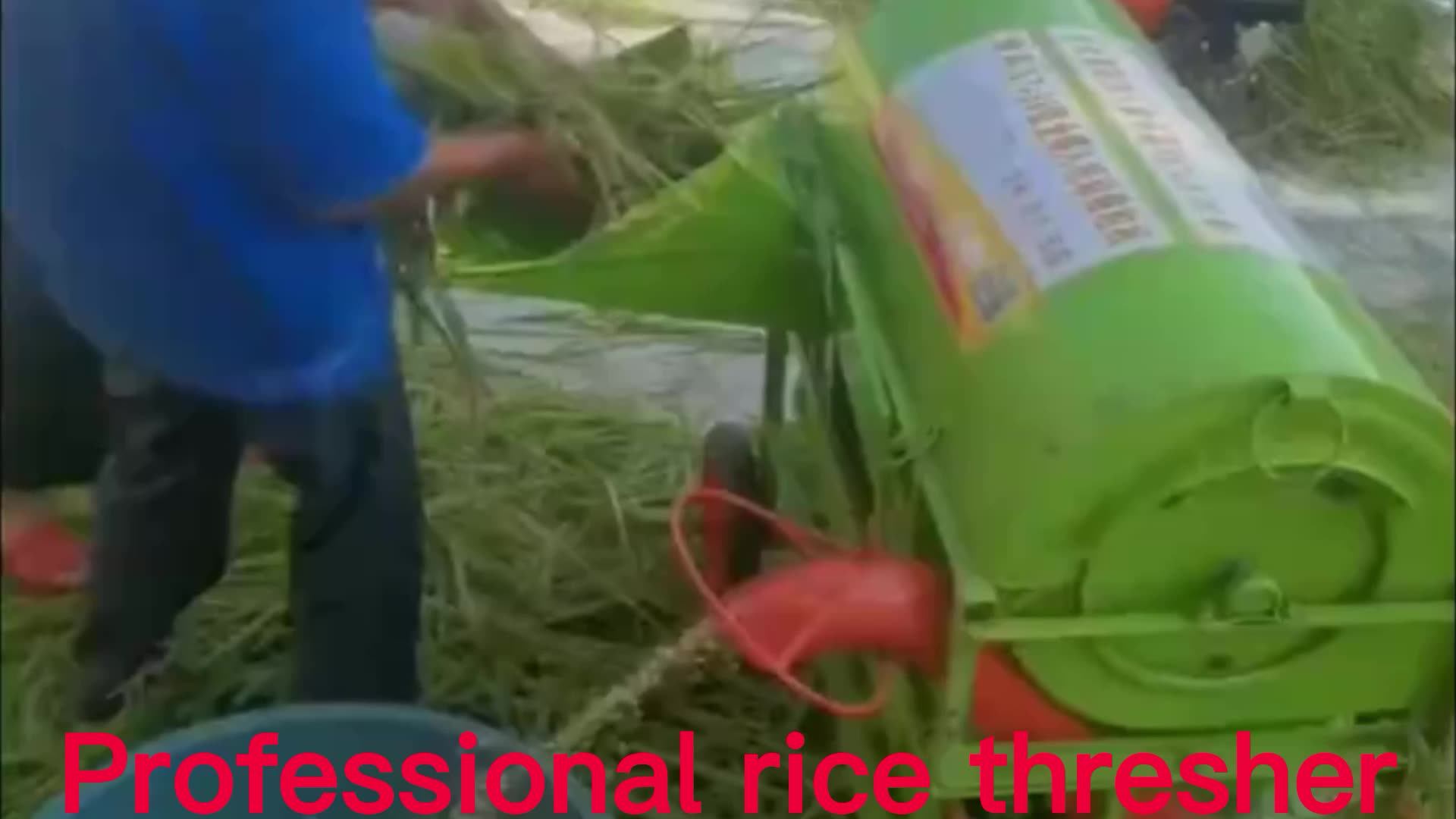 Changtian Mini Rice Forage Harvester Small Wheat Portable Rice Thresher ...