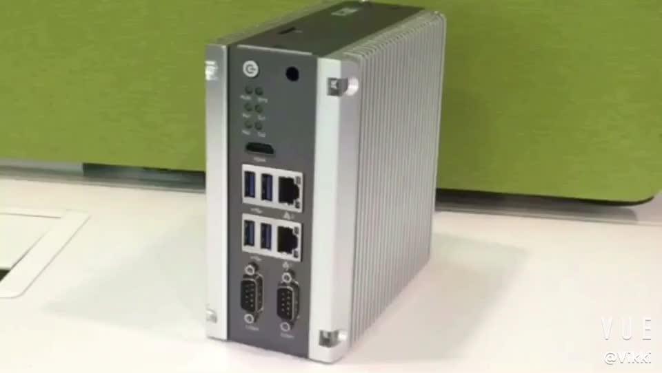 Din Rail Fanless Mini Pc Based On Apollo Lake J3355 J3455 Used In ...
