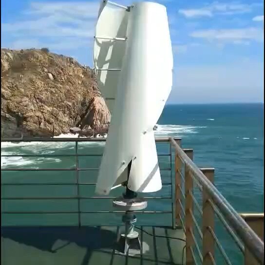 Fltxny 3 Phase 1000w 24v 48v 96v Vertical Spiral Wind Generators For ...