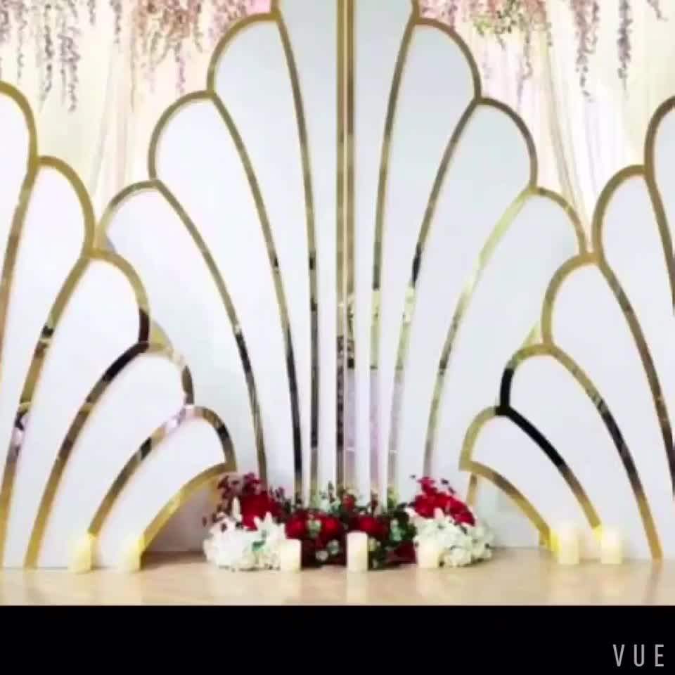 Jc-bd08 Popular Event Wedding Backdrop,Elegant Reception Stage Backdrop ...