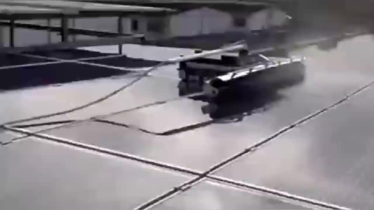 Westrong Clean Solar Cleaning Robot Model Bq1000 Automated Panel Wheel ...