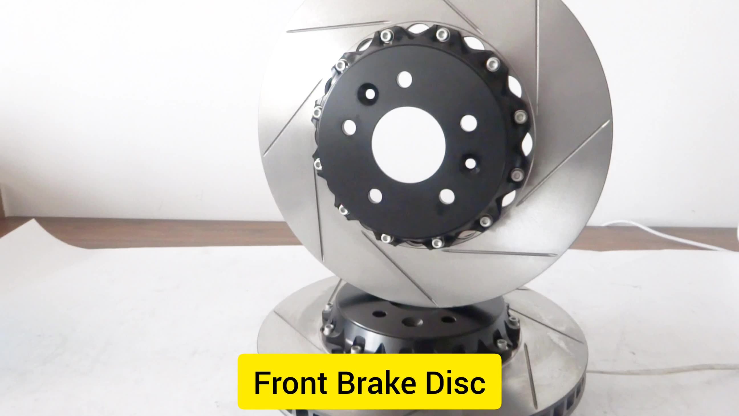 402060019r Oem Replacement Grooved 2 Piece Floating Brake Rotor Disc ...