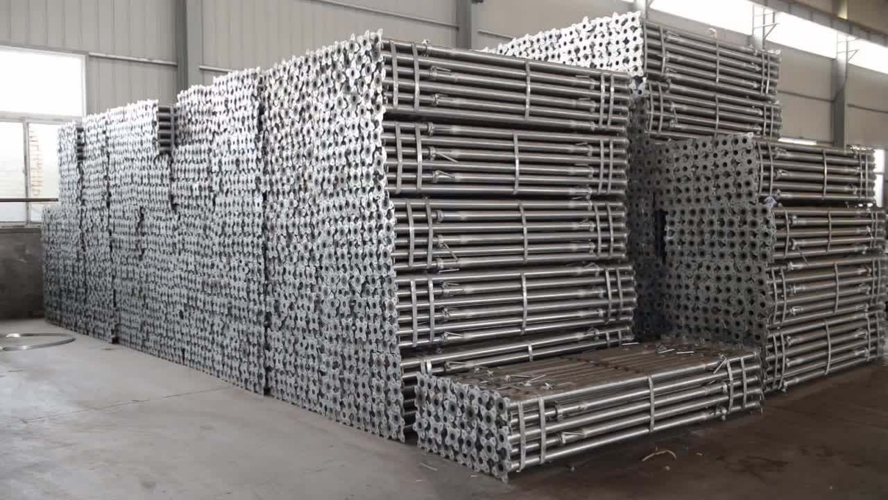 Heavy Duty Steel Props Support Shoring System For Scaffolding - Buy ...