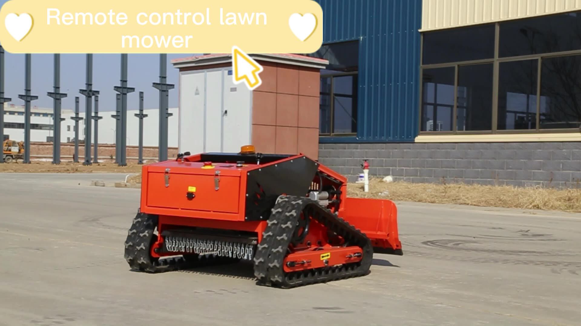 Factory Reel Mower Lawn Mower Garden Crawler Grass Cutter Robot Lawn ...