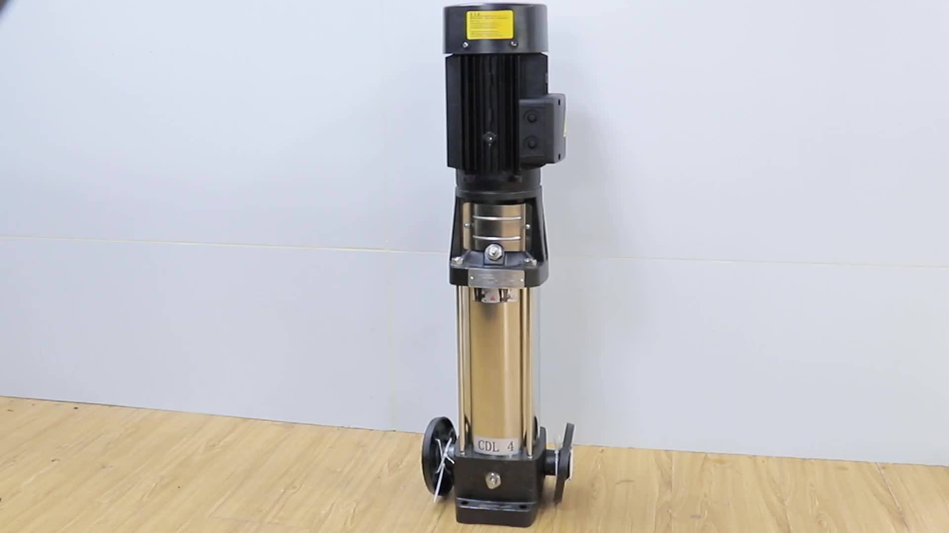 Cnp Cdlf Stainless Steel Centrifugal Vertical Multistage Water Pressure ...