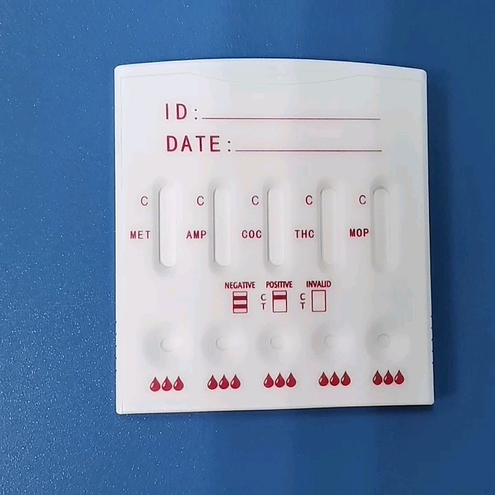 One Step Urine/saliva 5 Drugs Screen Device - Buy 5 Drugs Screen Device ...