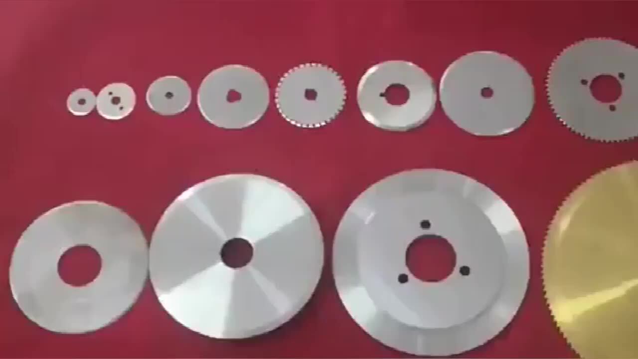 Custom Made Hss Cutting Round Machine Blade - Buy Cutting Round Machnie ...