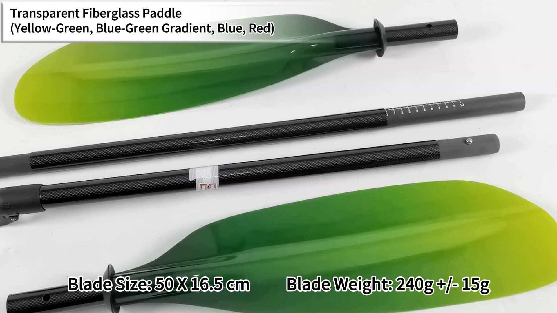 Hofi 4-piece Transparent Fiberglass Blade Carbon Fiber Shaft For ...