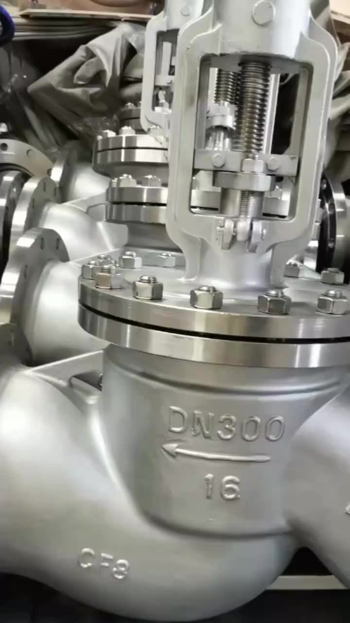 Din Pn25 Gg25 Cast Iron Globe Valve High Temperature Resistance Heat ...