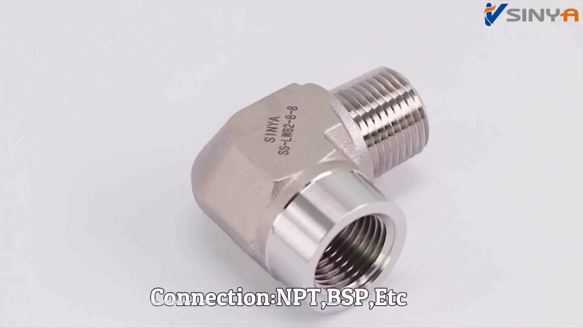 1/2npt Male Female Stainless Steel 316/316l Monel,Duplex,C276 6mo 6000 ...