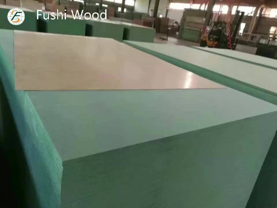 E1 Grade Waterproof Green Hmr 22mm Mdf Board Of 780 Density For ...