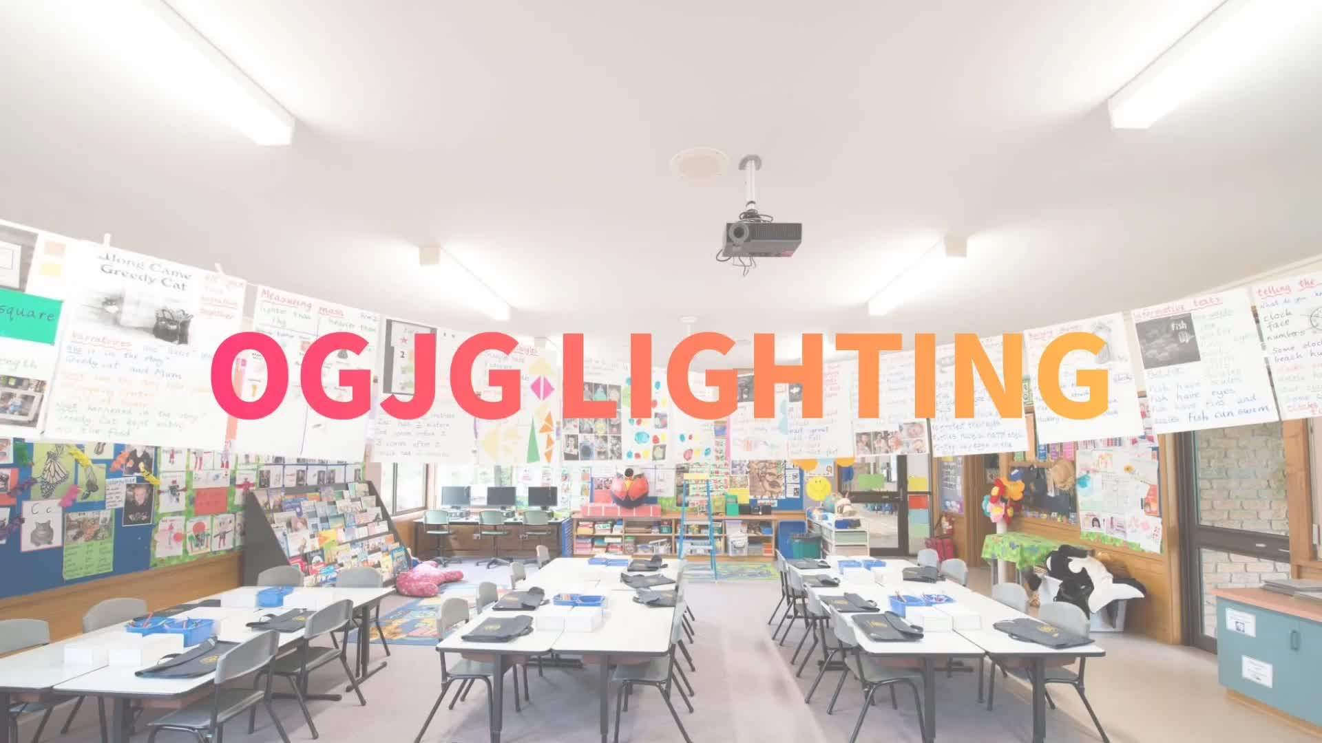 Etl Dlc Office Corridor Double Tube Strips Led Batten Lamp 347v ...