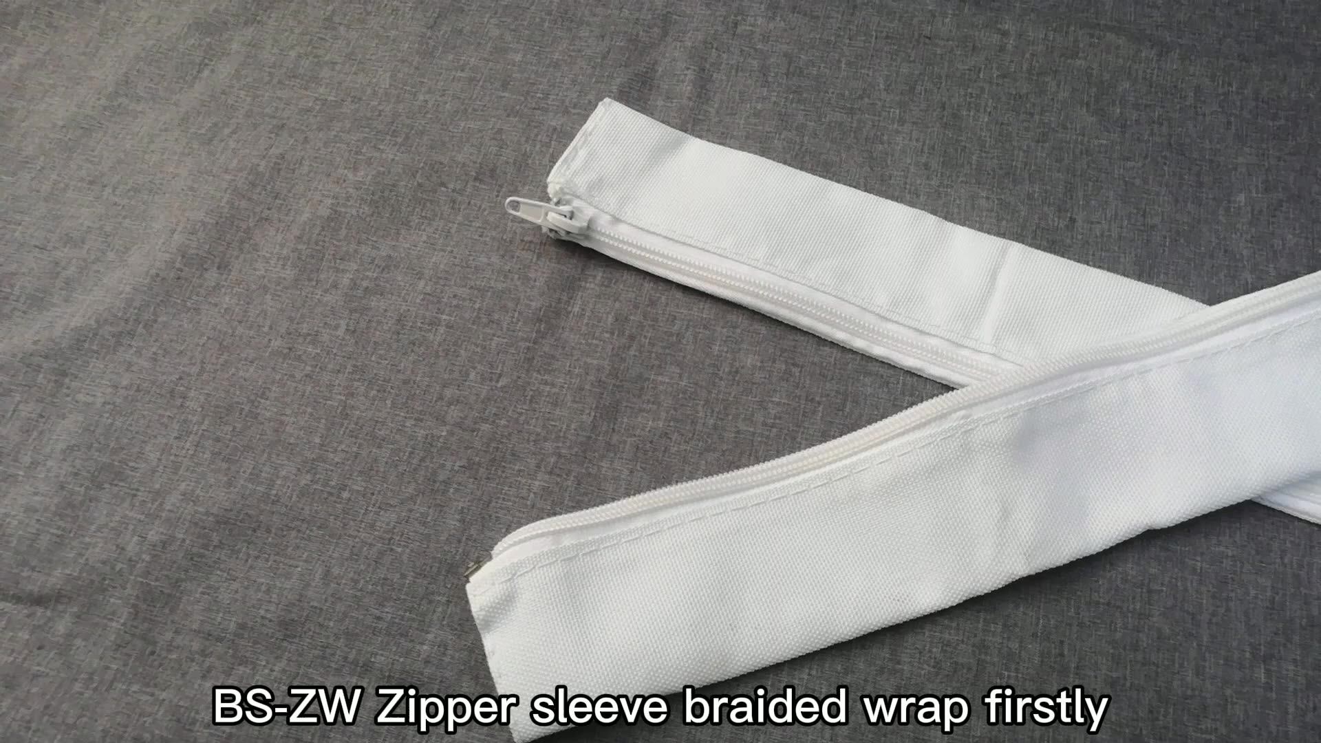 Eko Zip Wire Flexible Cable Management Sleeve With Zipper For Office ...