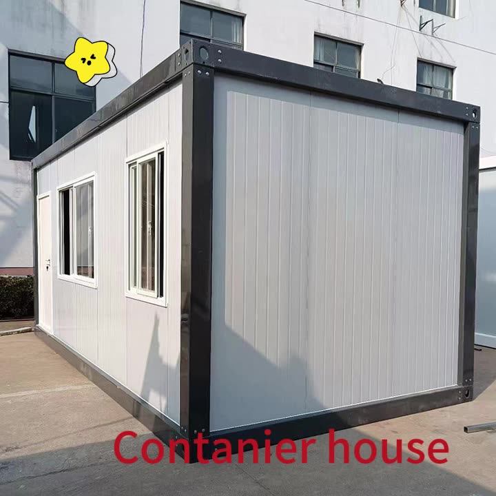 20ft Prefab Casa Modular Office Container Camping Pods Movable Cabin ...