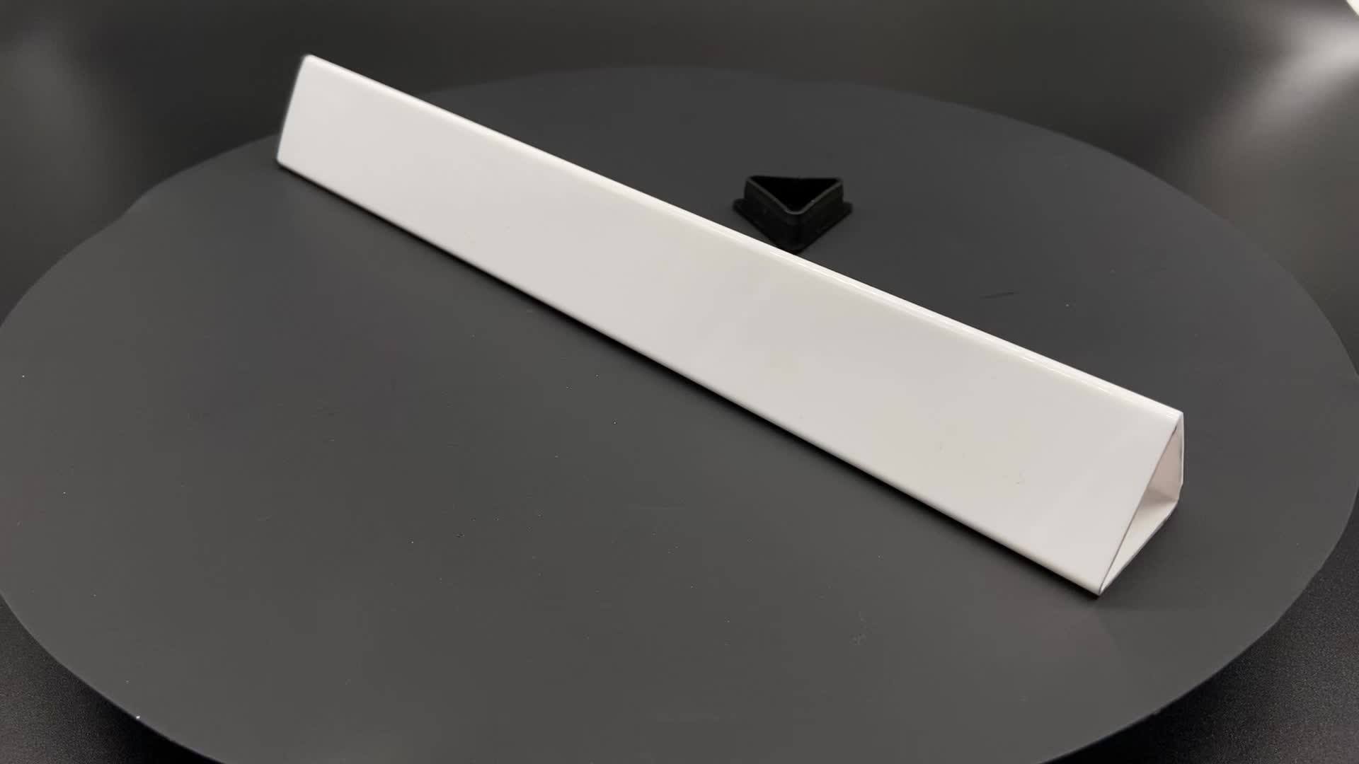 White Plastic Triangular Tube For Packing Of Fishing Rod - Buy Plastic ...