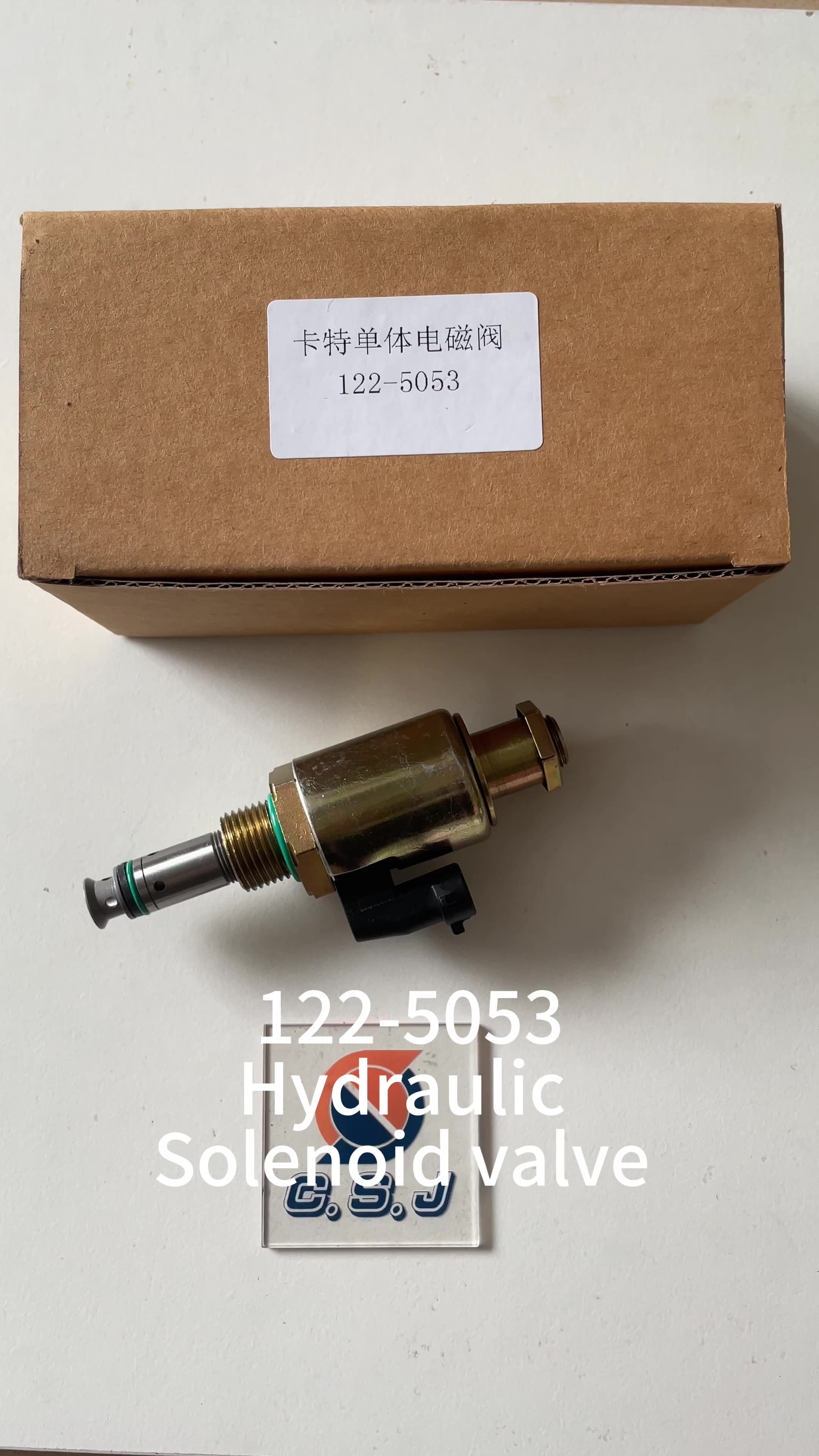 122-5053 1225053 Solenoid Valve For E325c E325cl 325c 322c 3126 3126b Hydraulic Main Pump ...
