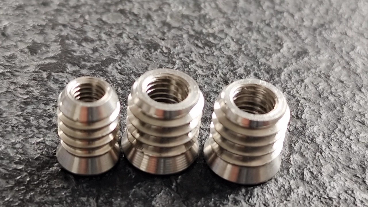 Hardware Fittings M5 M6 M8 M10 Stainless Steel Thread Insert For Wooden ...