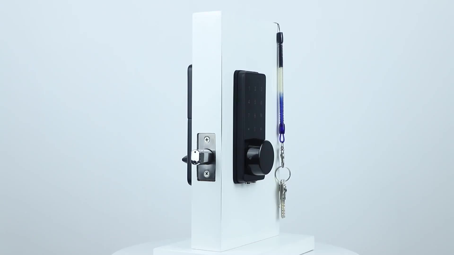 Digital Smart Deadbolt Door Lock Electric Keypad Deadbolt Tt Lock For ...