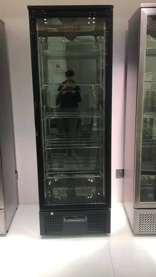 430l Display Refrigerator Glass Door Fridge Big Capacity Back Bar ...