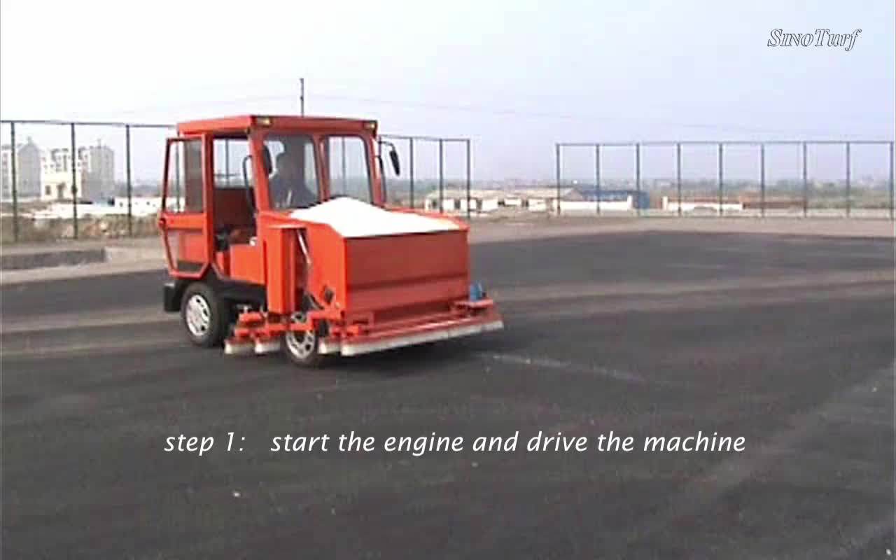 Automatic Sand Rubber Infilling And Combing Machine For Artificial ...