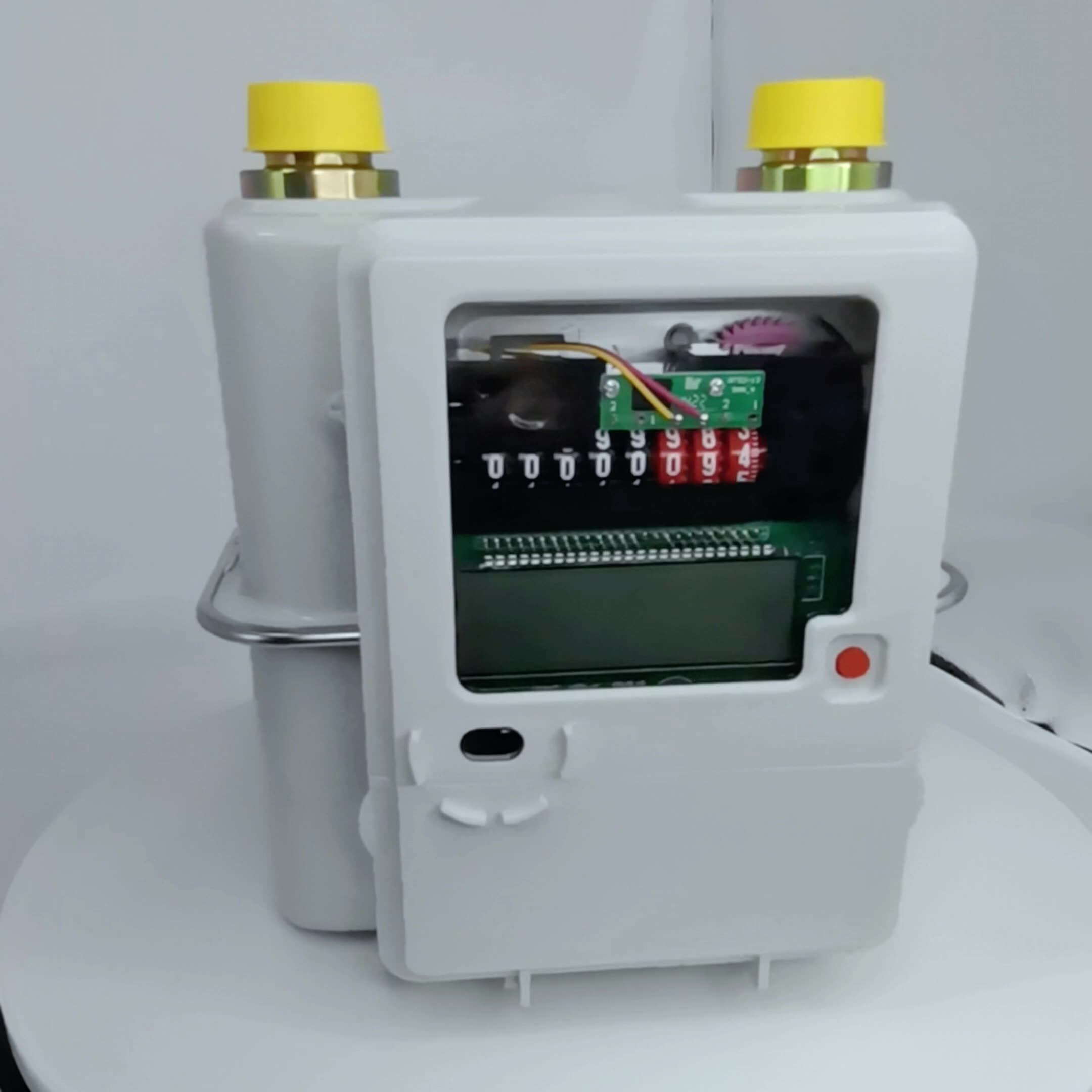 Nb And Lorawan Gas Meter With Valve Automatic On/off Valve Overdue ...
